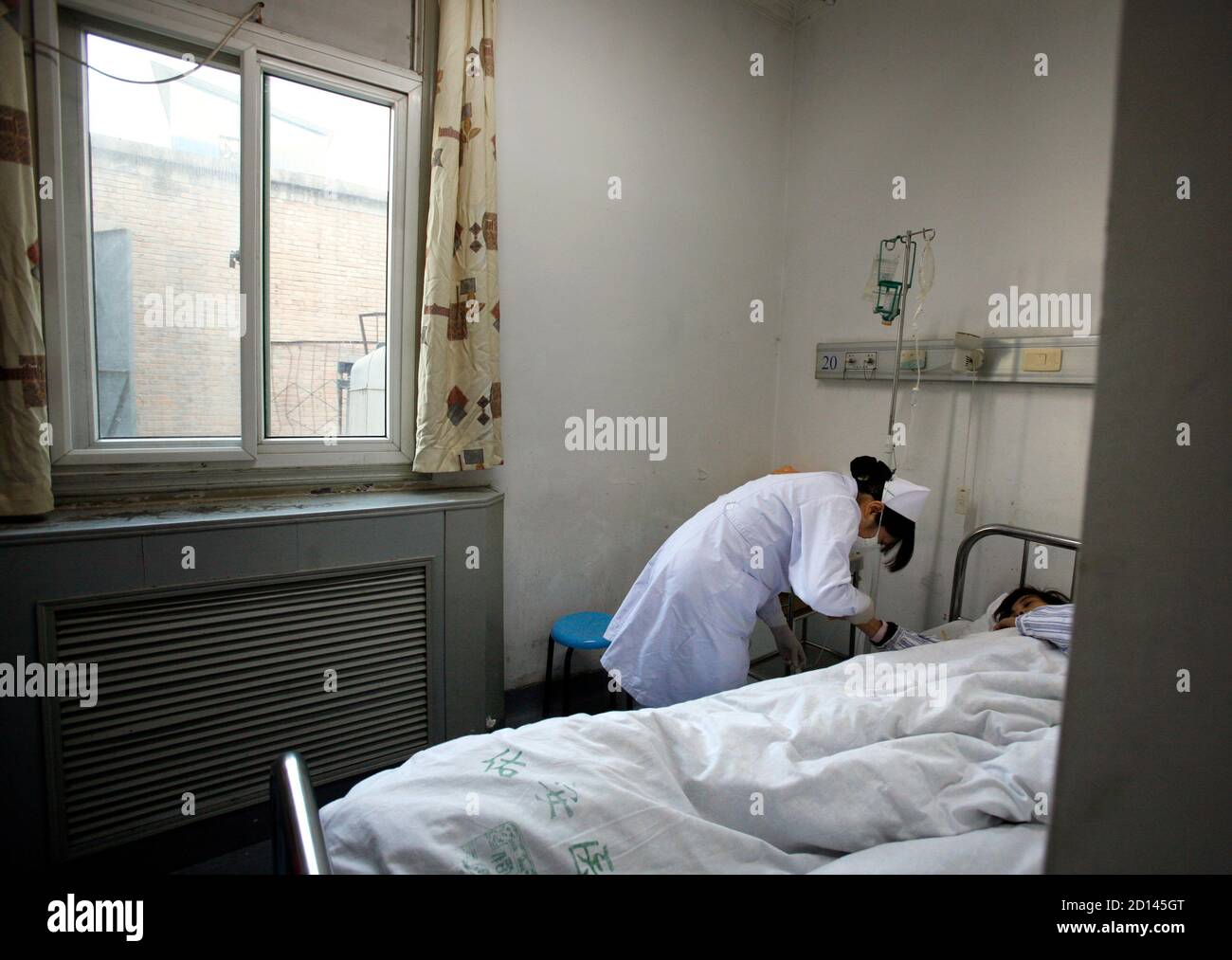 Aids patient hospital bed hi-res stock photography and images - Alamy