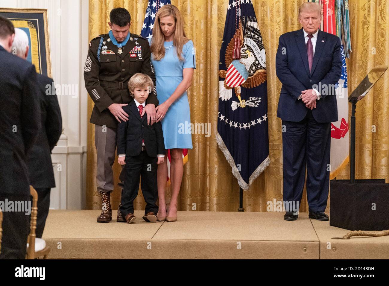 President Trump presents the Medal of Honor to U.S. Army Sgt. Maj ...