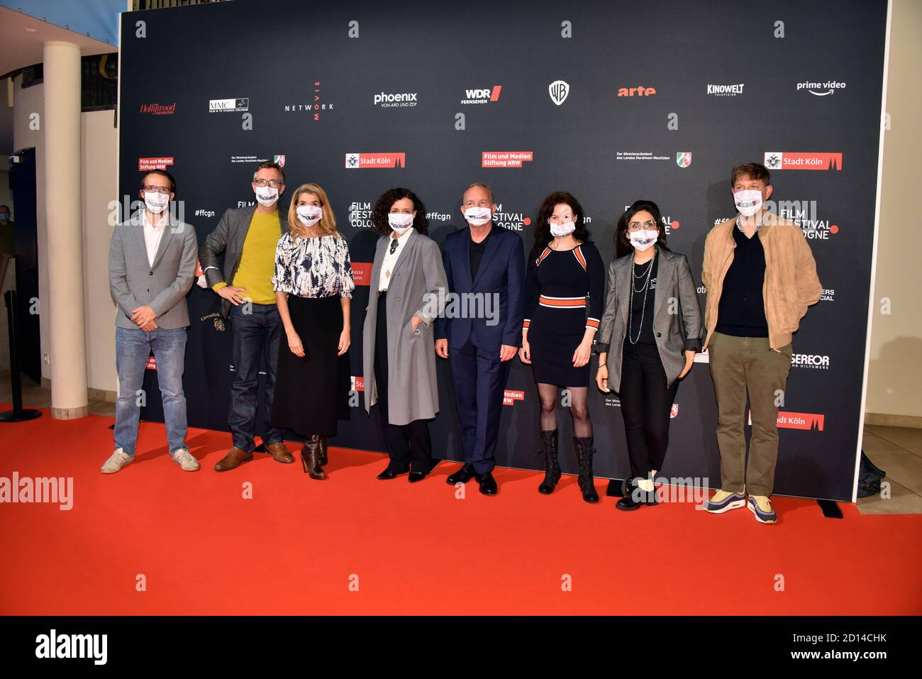 Cologne, Germany. 03rd Oct, 2020. Philip Pratt, l-r, Joerg Winger, Anke ...