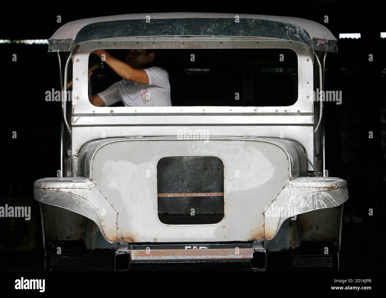 Inside jeepney hi-res stock photography and images - Alamy