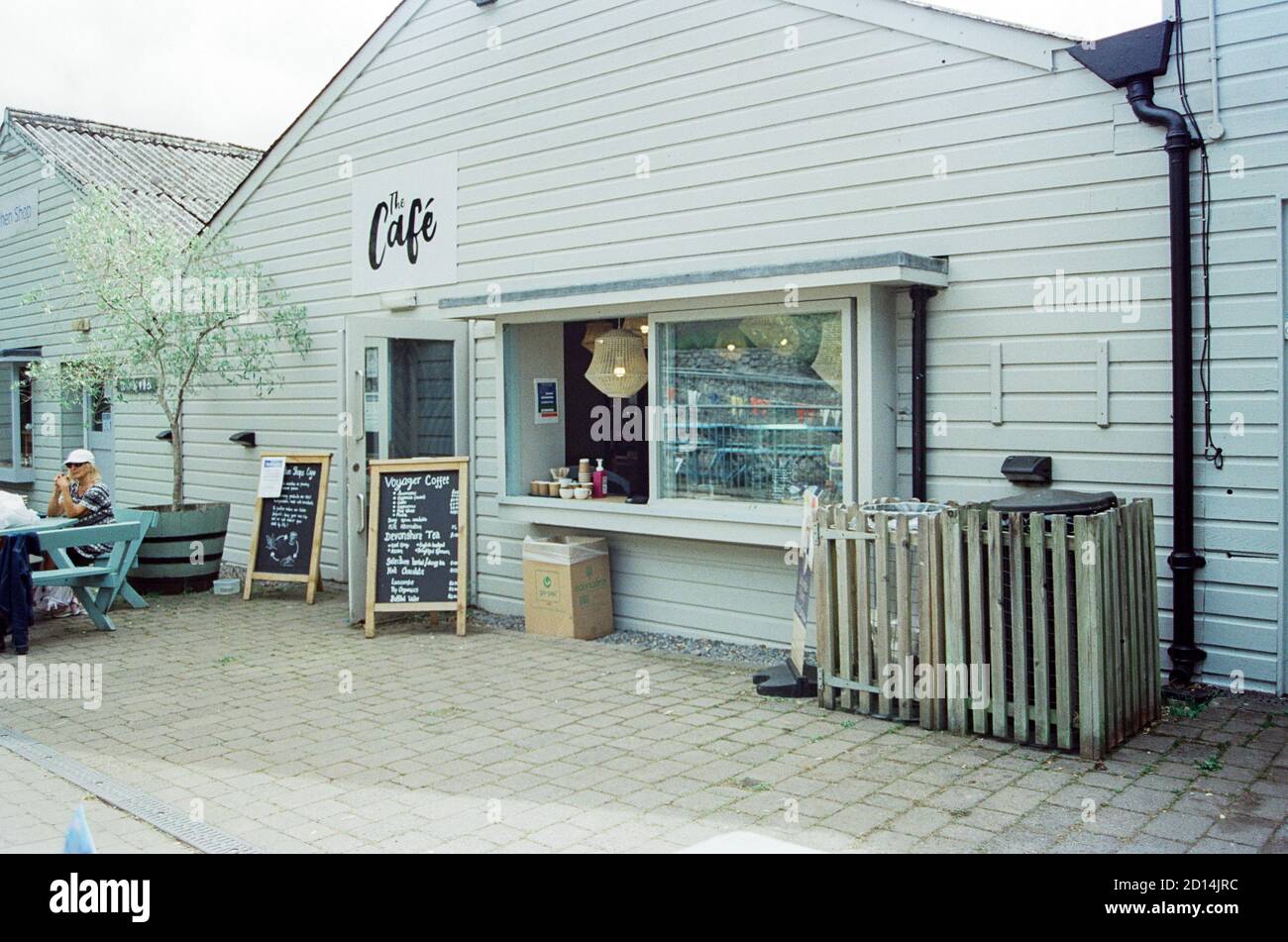 Cafe, Dartington, Cider Press Centre, Totnes, Devon, England, United ...