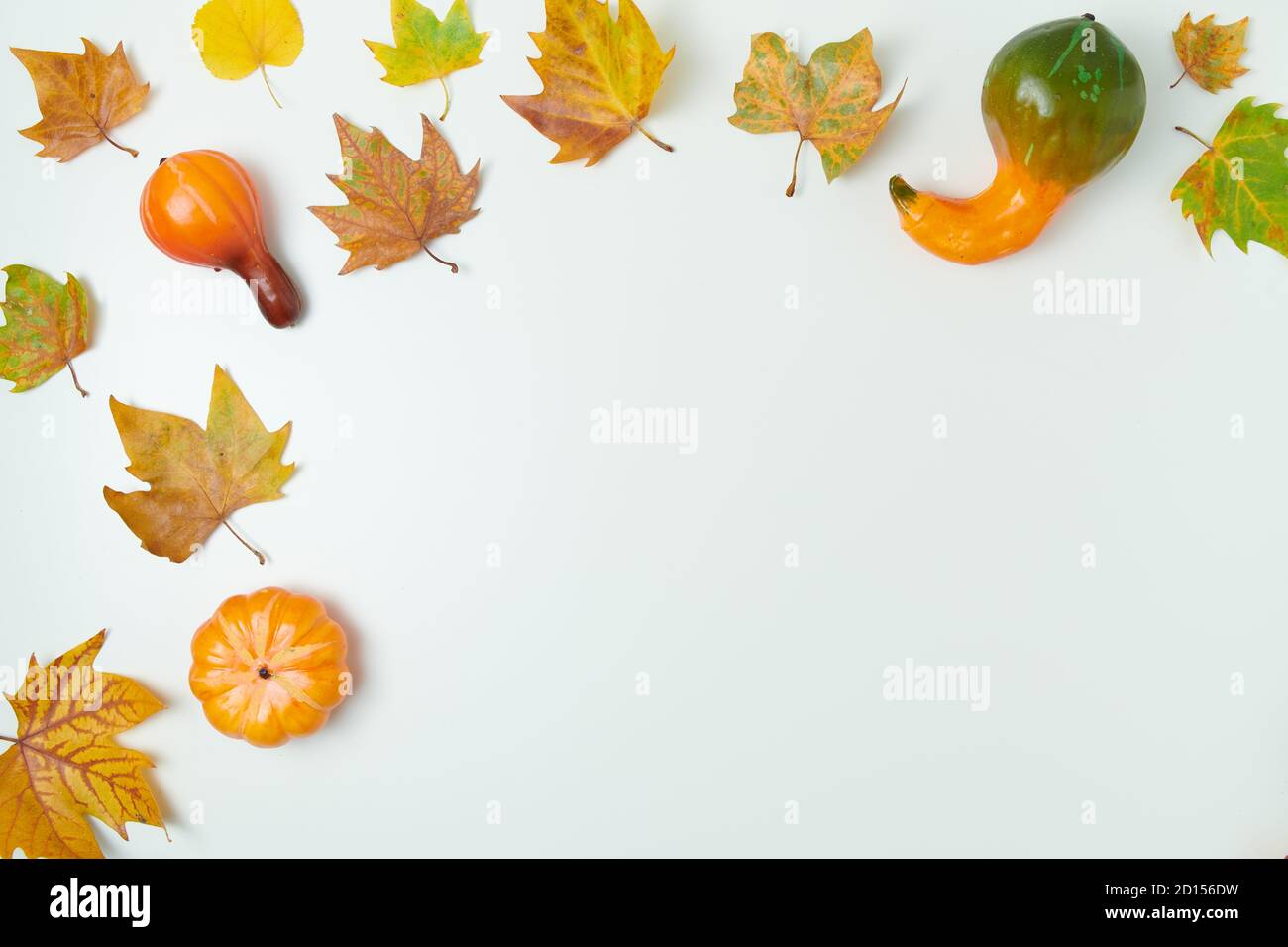 Flat lay of leaves hi-res stock photography and images - Alamy