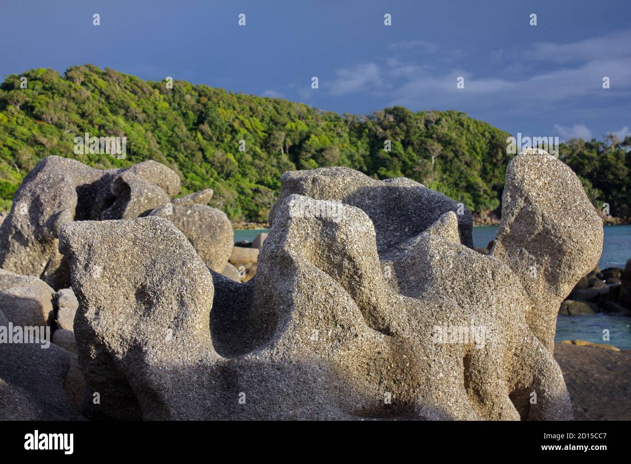 Boulder Island, Mergui Archipelago, Andaman Sea, Myanmar, Southeast ...