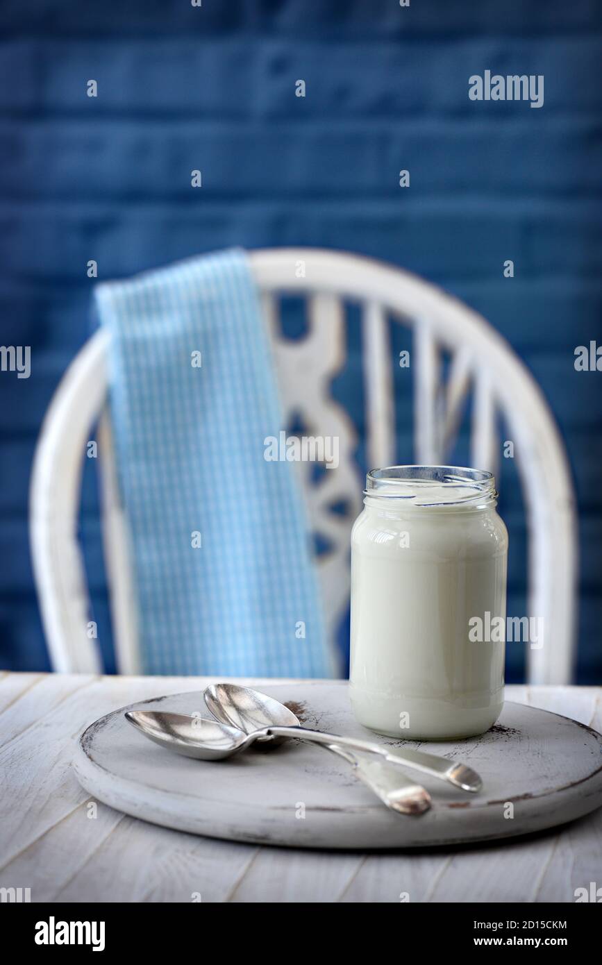 Yogurt probiotic nutrition hi-res stock photography and images - Alamy