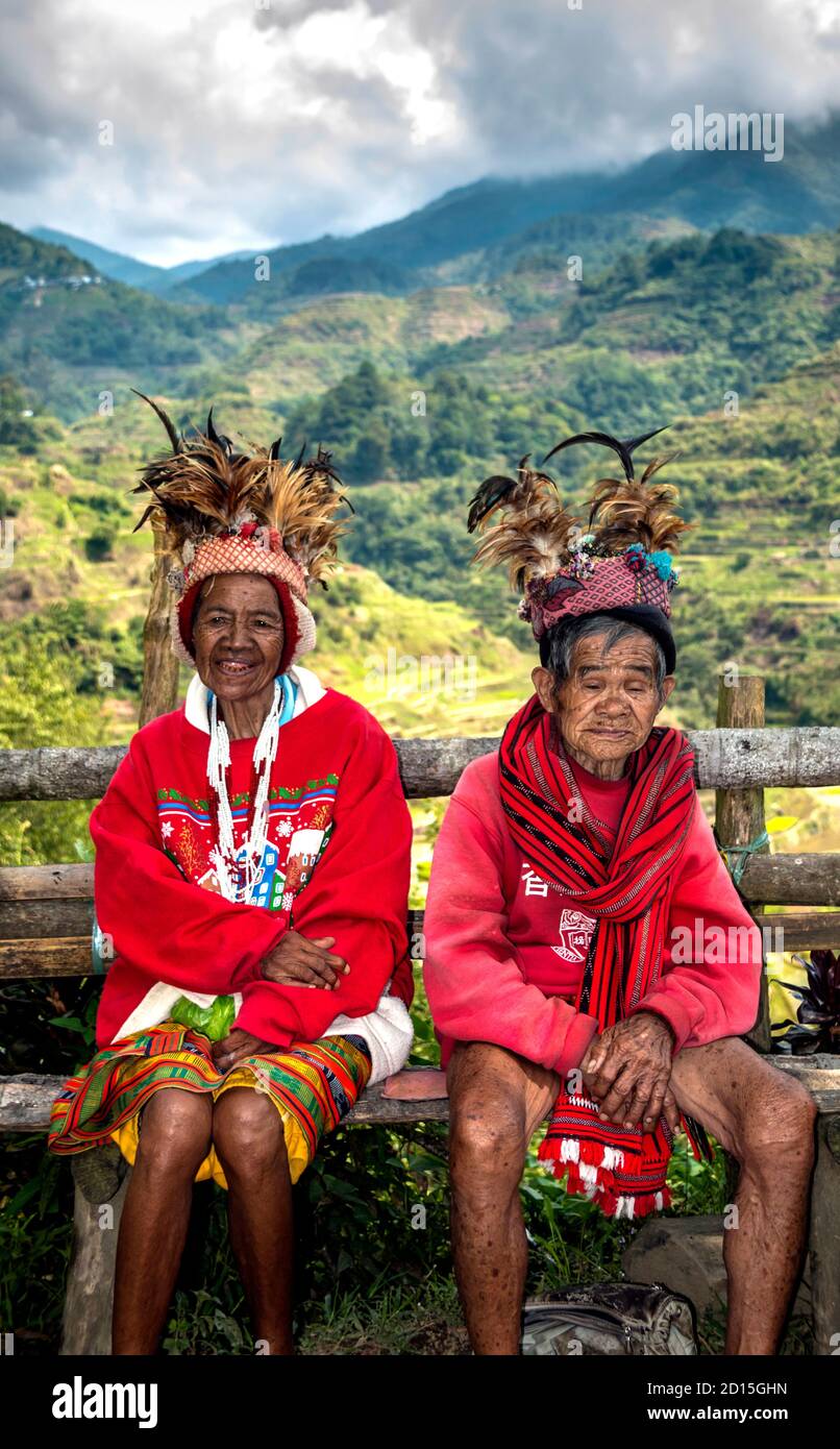 images of Batad and Banaue rice terraces in the Philippines Stock Photo ...