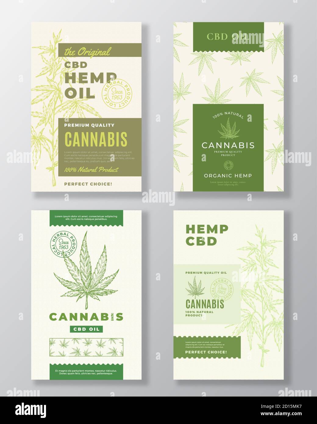 Cbd labels hi-res stock photography and images - Alamy