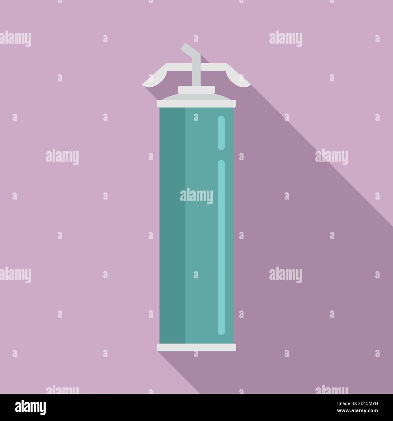 Adhesive polyurethane foam icon. Flat illustration of adhesive ...