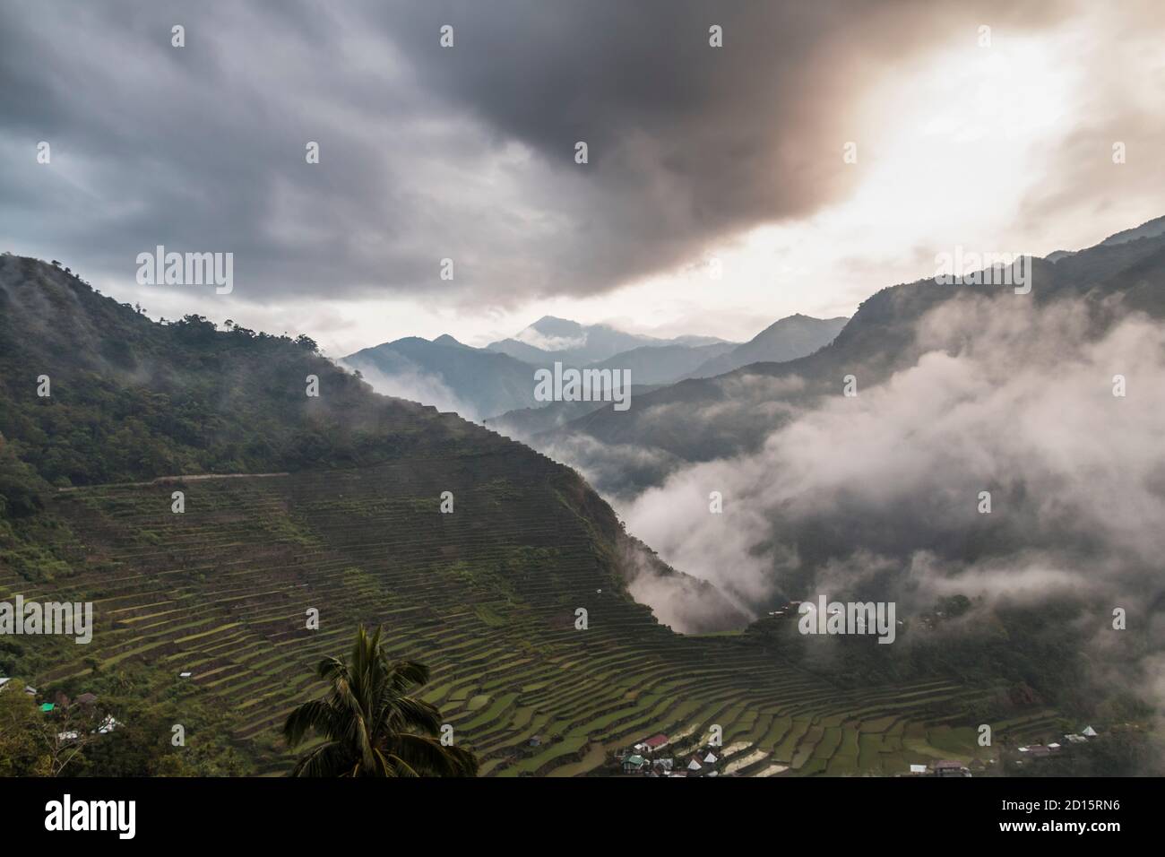 images of Batad and Banaue rice terraces in the Philippines Stock Photo ...