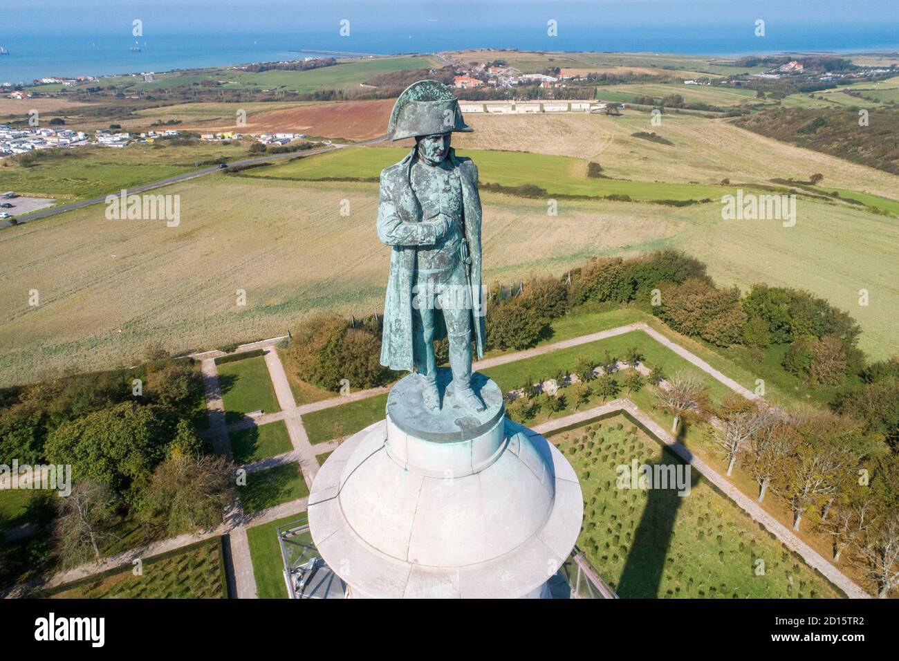 France, Pas de Calais, Wimille, Column of the Grand Army, erected in ...