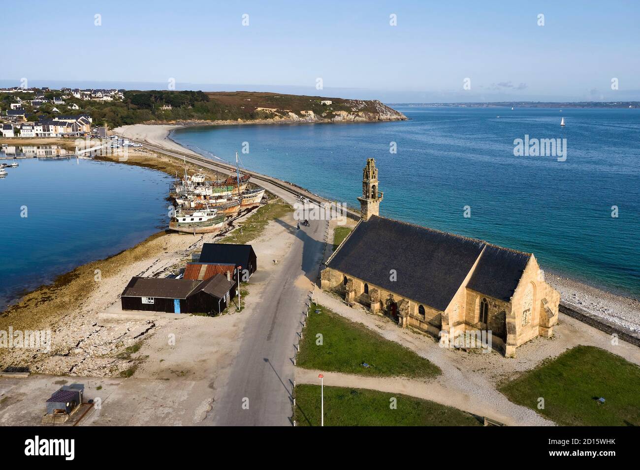 Crozon peninsula brittany aerial hi-res stock photography and images ...
