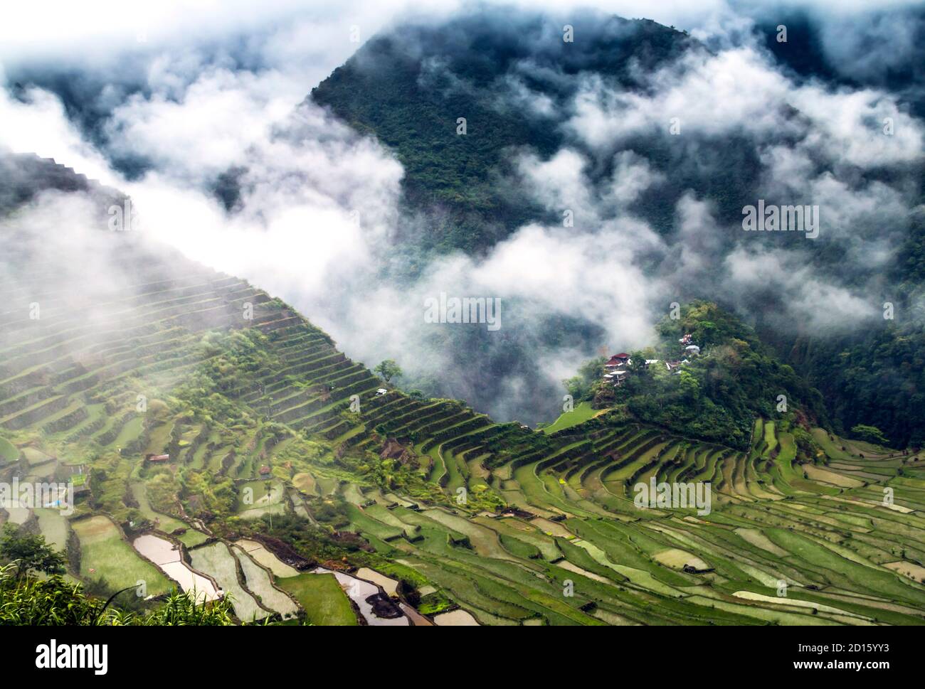 Landscape mountain benguet province philippines hi-res stock ...