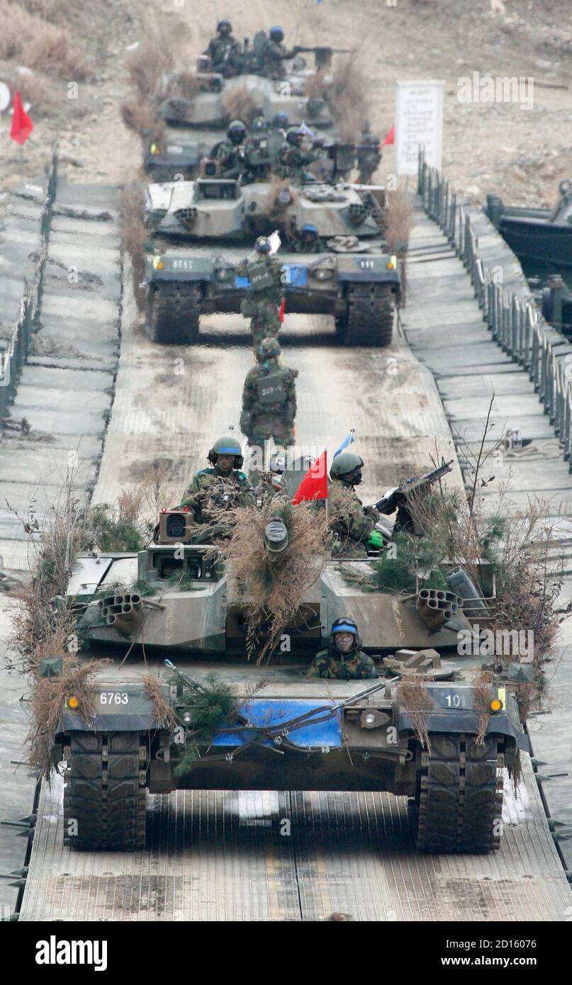 North Korean Army Tanks