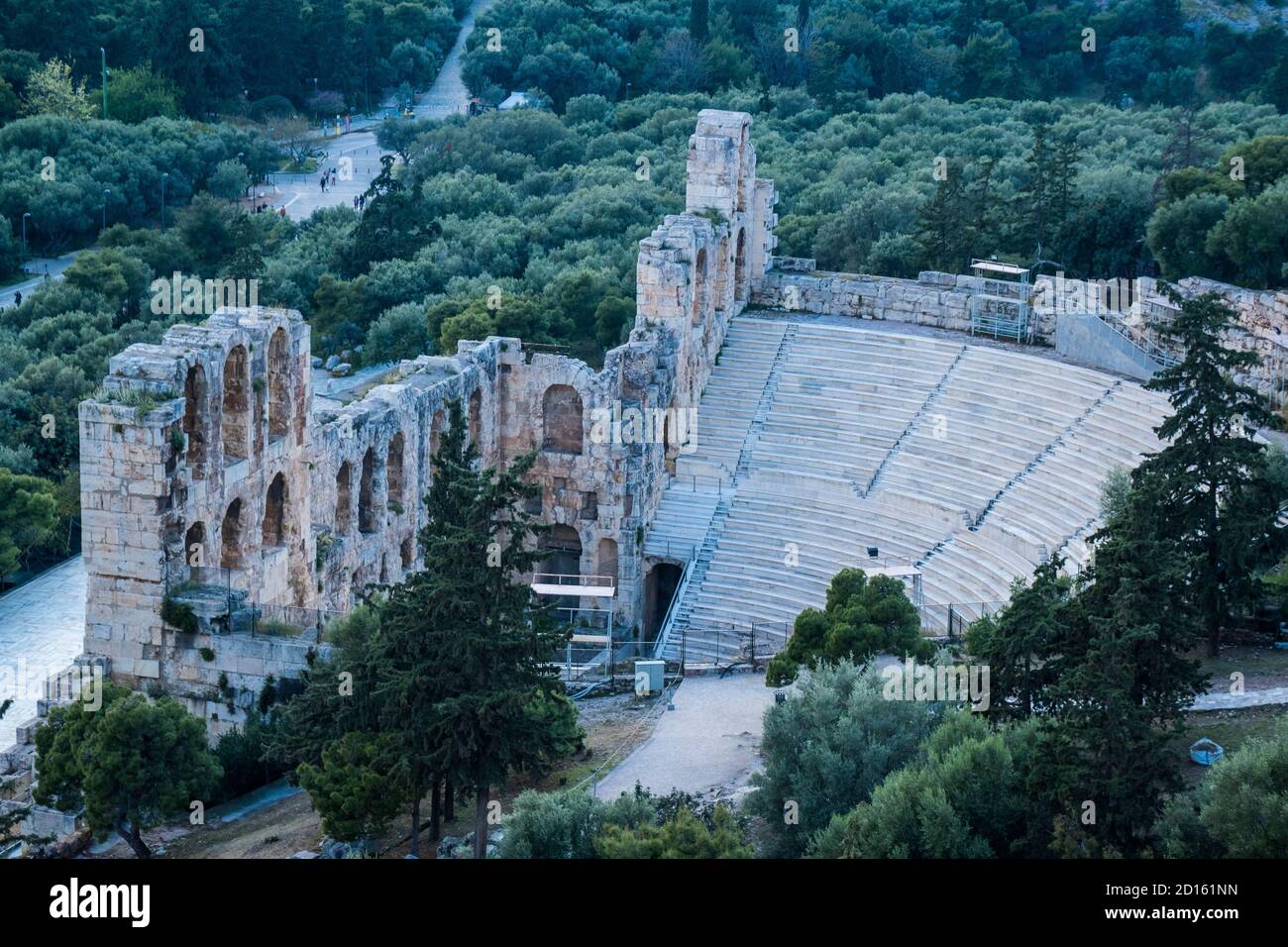 Greece, Athen, Acropolis, registered World Heritage Site by UNESCO ...