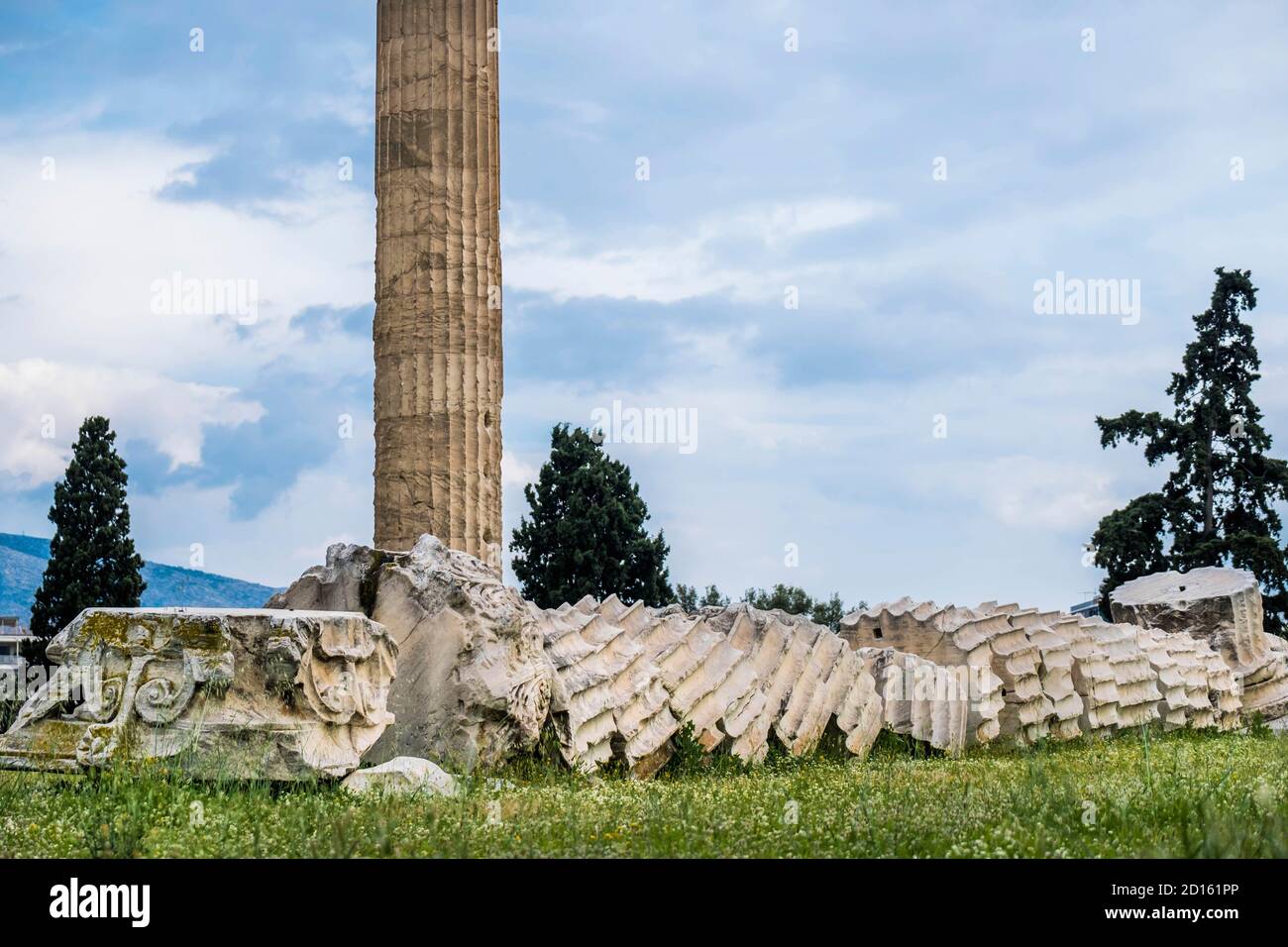 Greece, Athen, Acropolis, registered World Heritage Site by UNESCO ...