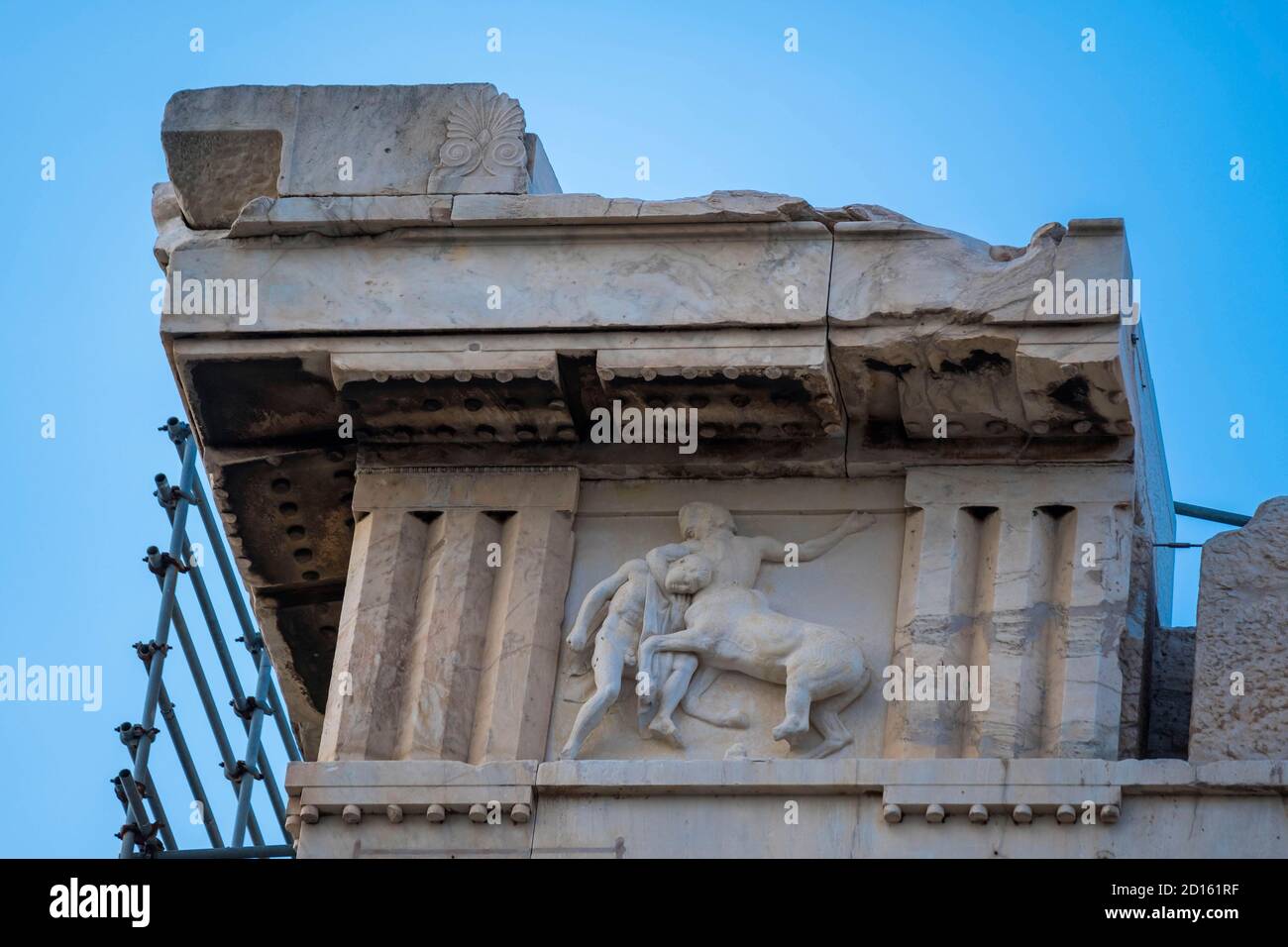 Greece, Athen, Acropolis, registered World Heritage Site by UNESCO ...