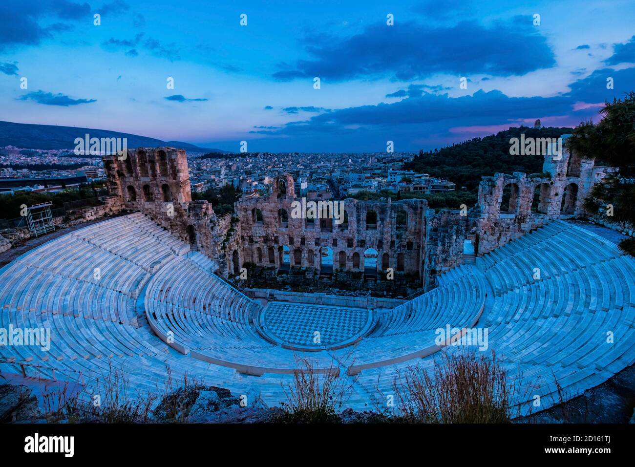 Greece, Athen, Acropolis, registered World Heritage Site by UNESCO ...