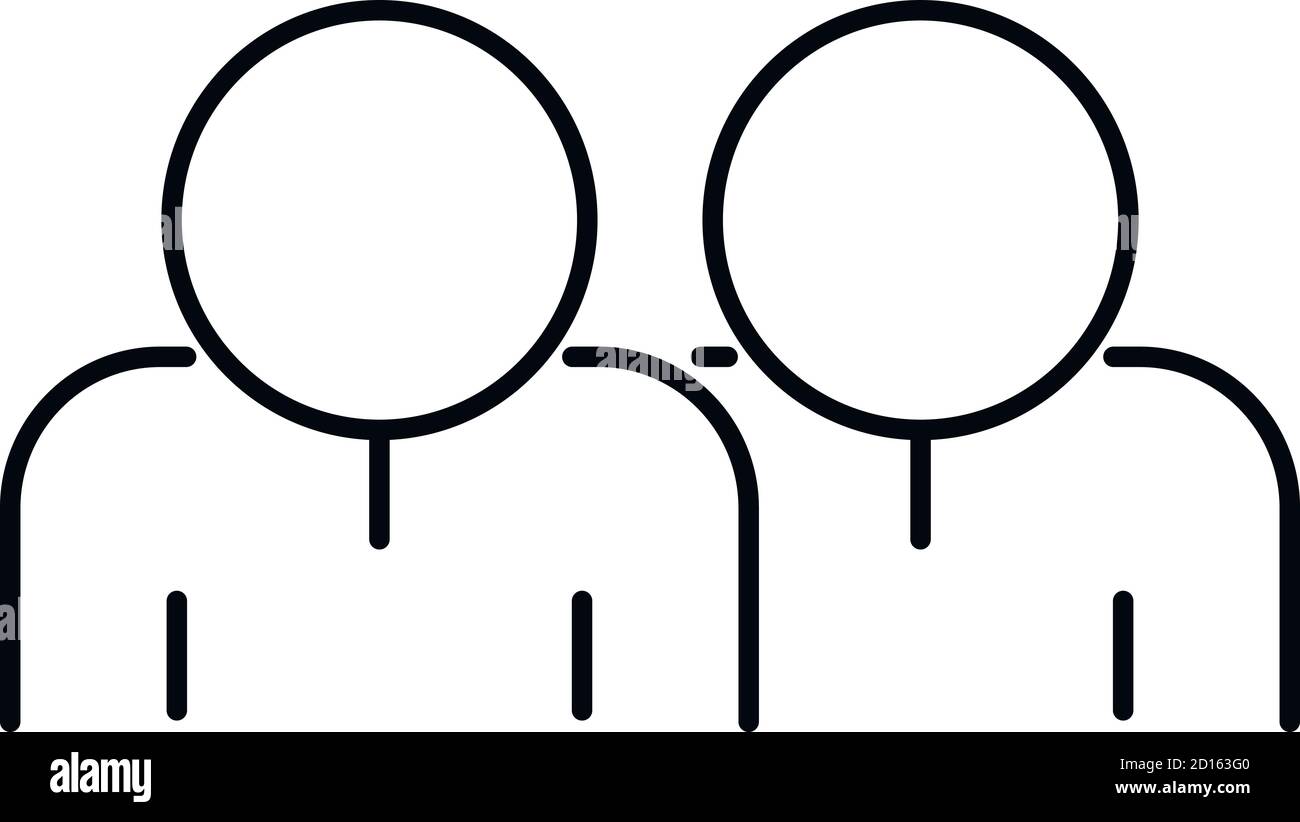 Stop racism integrity icon. Outline stop racism integrity vector icon ...