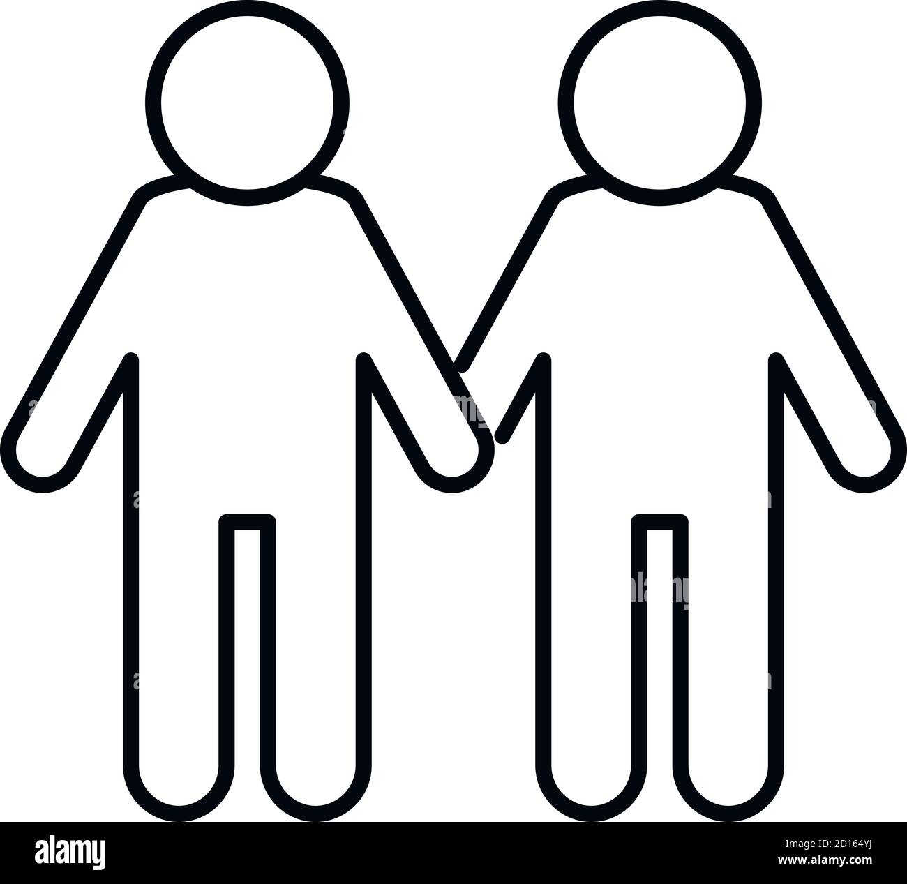 Stop racism just peace icon. Outline stop racism just peace vector icon ...