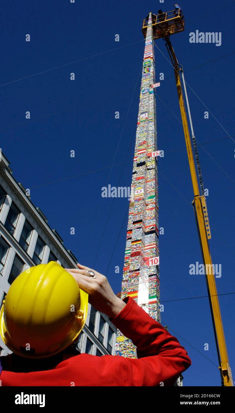 Lego worlds tallest hi-res stock photography and images - Alamy