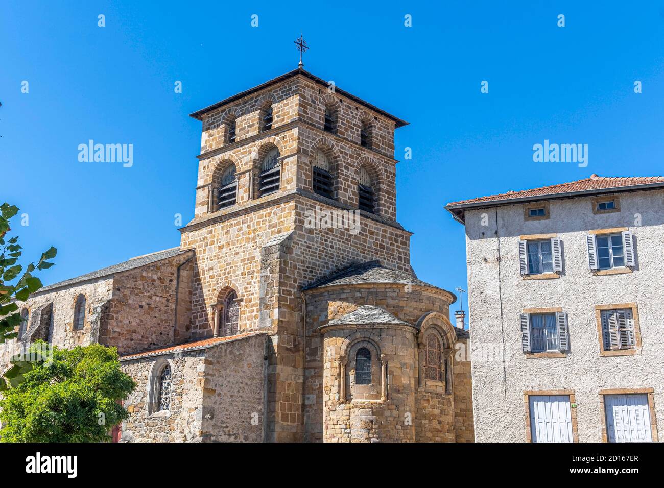 France, Haute Loire, village of Retournac, Loire valley Stock Photo - Alamy