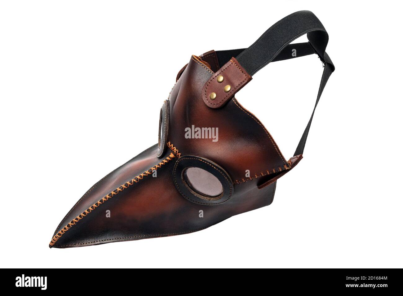 Plague doctor masquerade mask isolated on white background. Antique ...