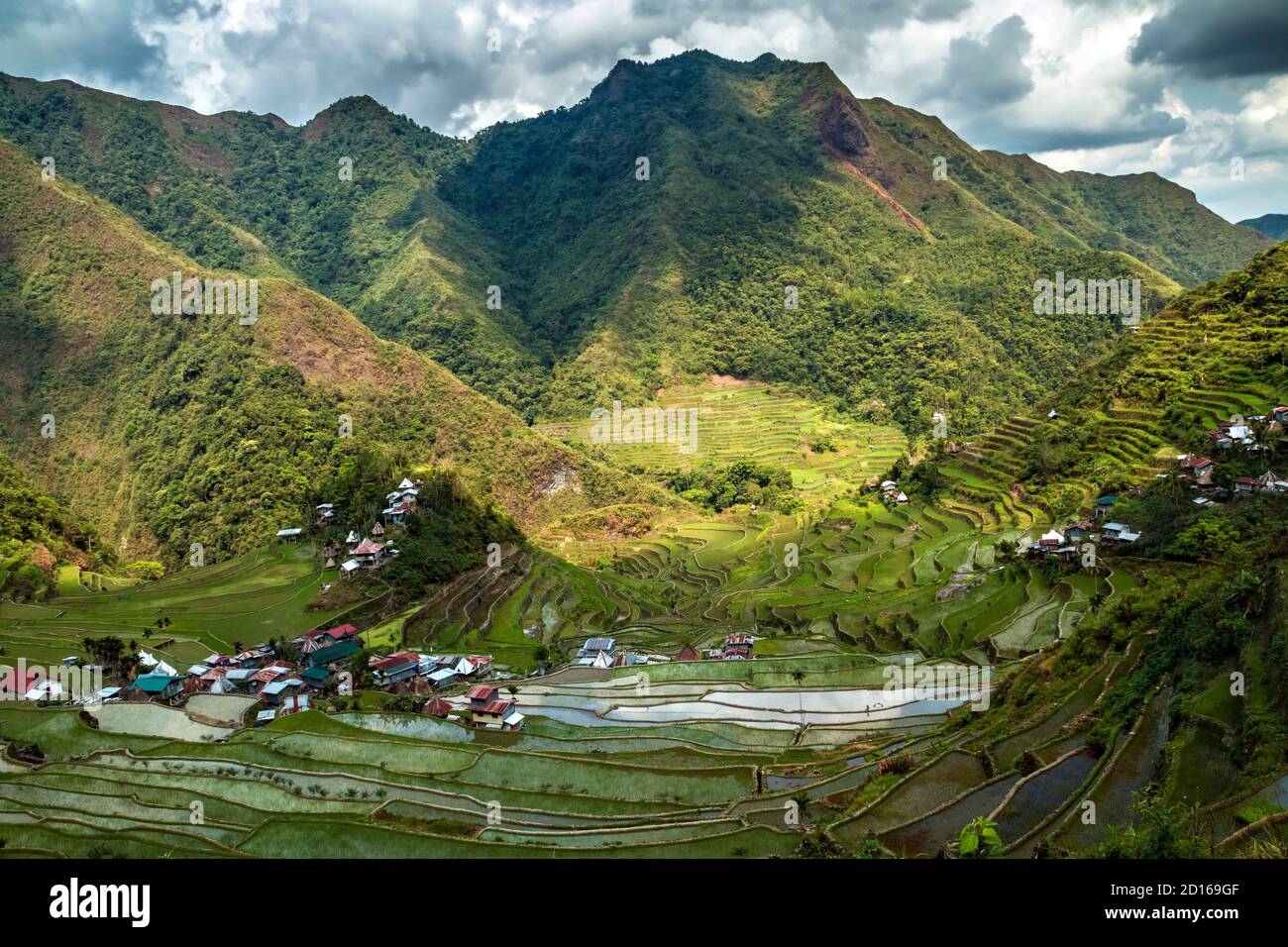 images of Batad and Banaue rice terraces in the Philippines Stock Photo ...