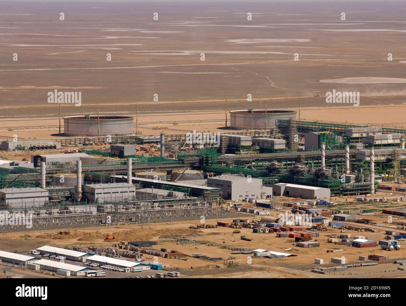 Kashagan offshore oil field hi-res stock photography and images - Alamy