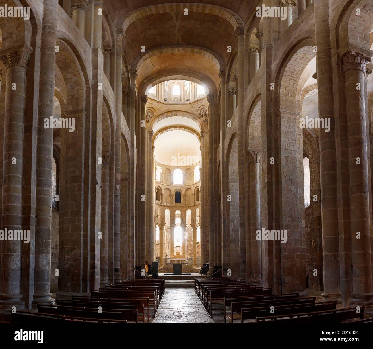 France, Aveyron, Conques en Rouergue, labelled Les Plus Beaux Villages ...