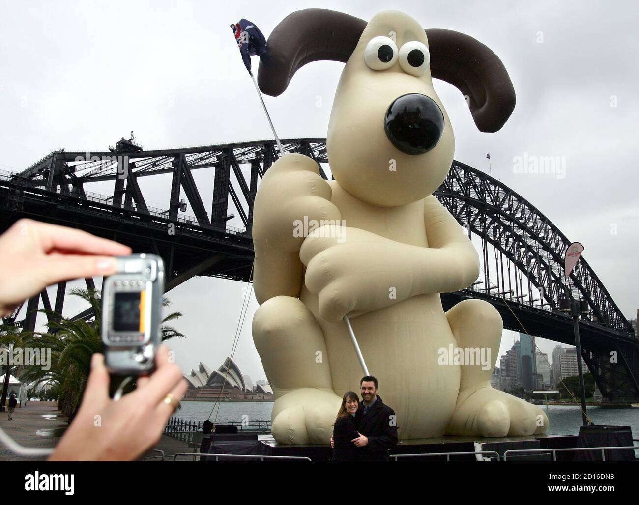 Were rabbit wallace gromit 2005 hi-res stock photography and images - Alamy