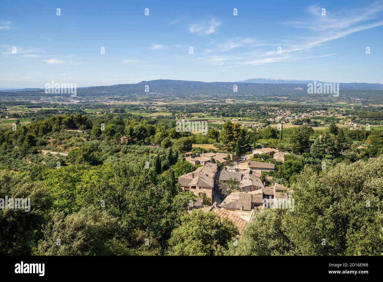 France, Vaucluse, regional natural park of Luberon, Oppède-Le-Vieux ...
