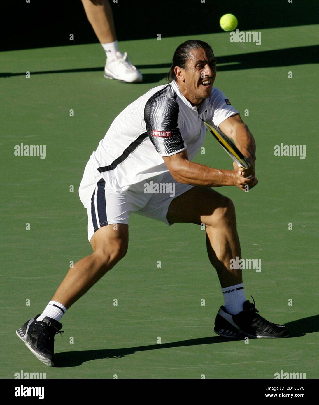 What were Guillermo Cañas' shoes when he beat Federer twice in a row ...