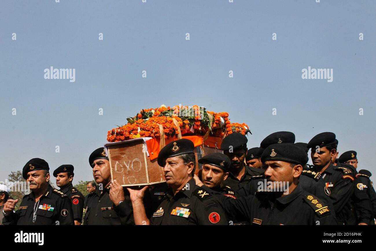 Indian soldier coffin hi-res stock photography and images - Alamy