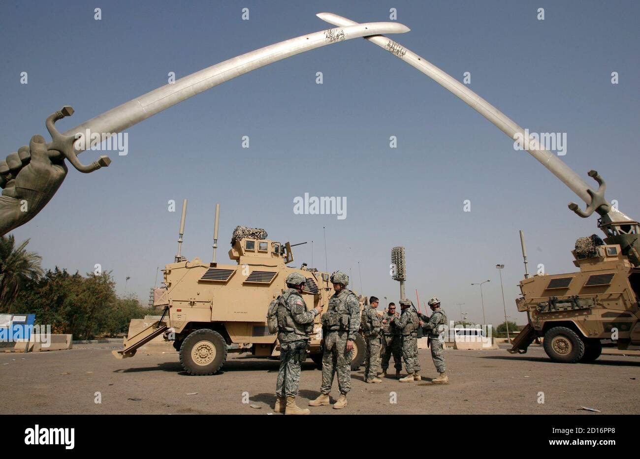 Towering troops hi-res stock photography and images - Alamy