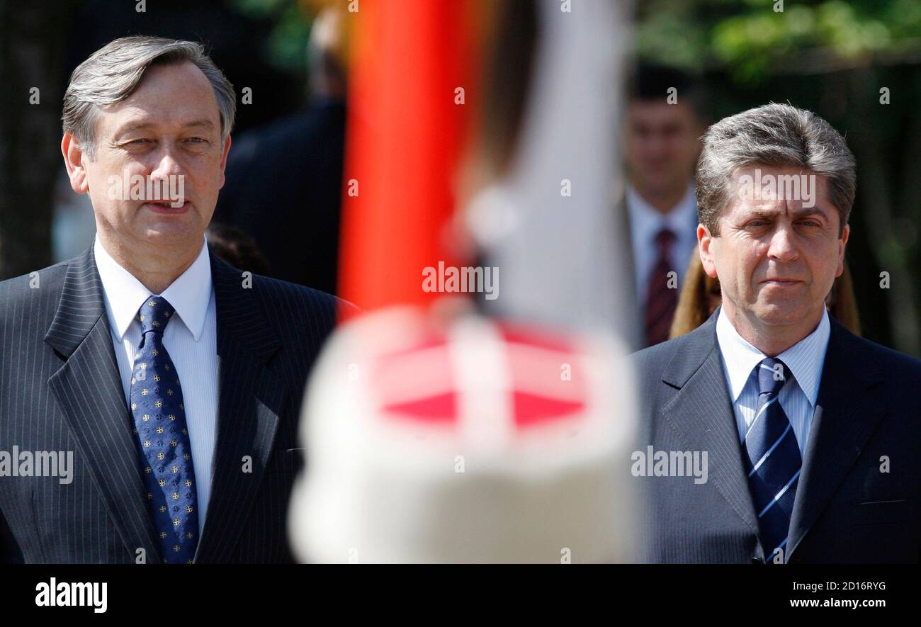 President bulgaria georgi parvanov hi-res stock photography and images ...