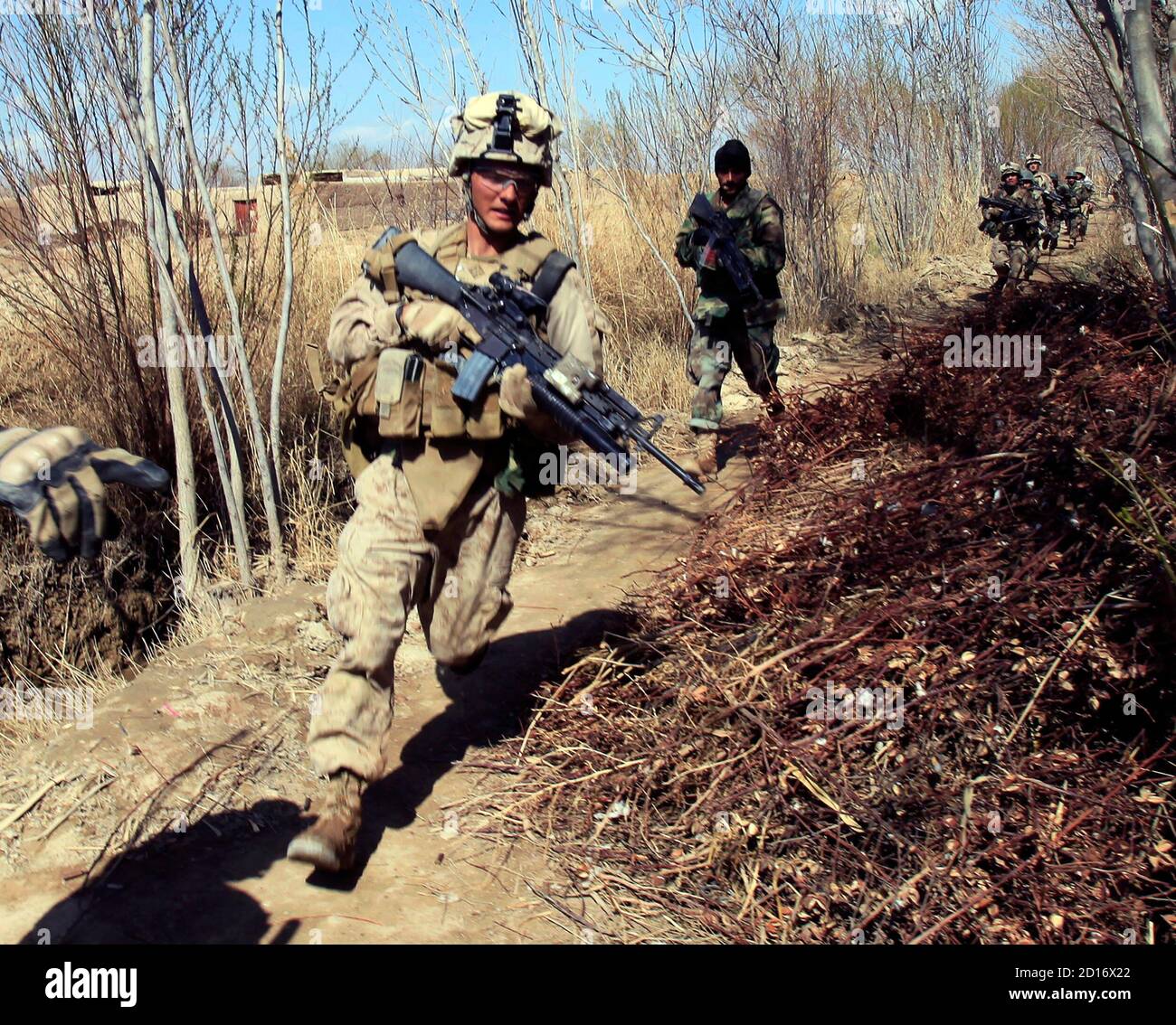 Marjah marines hi-res stock photography and images - Alamy