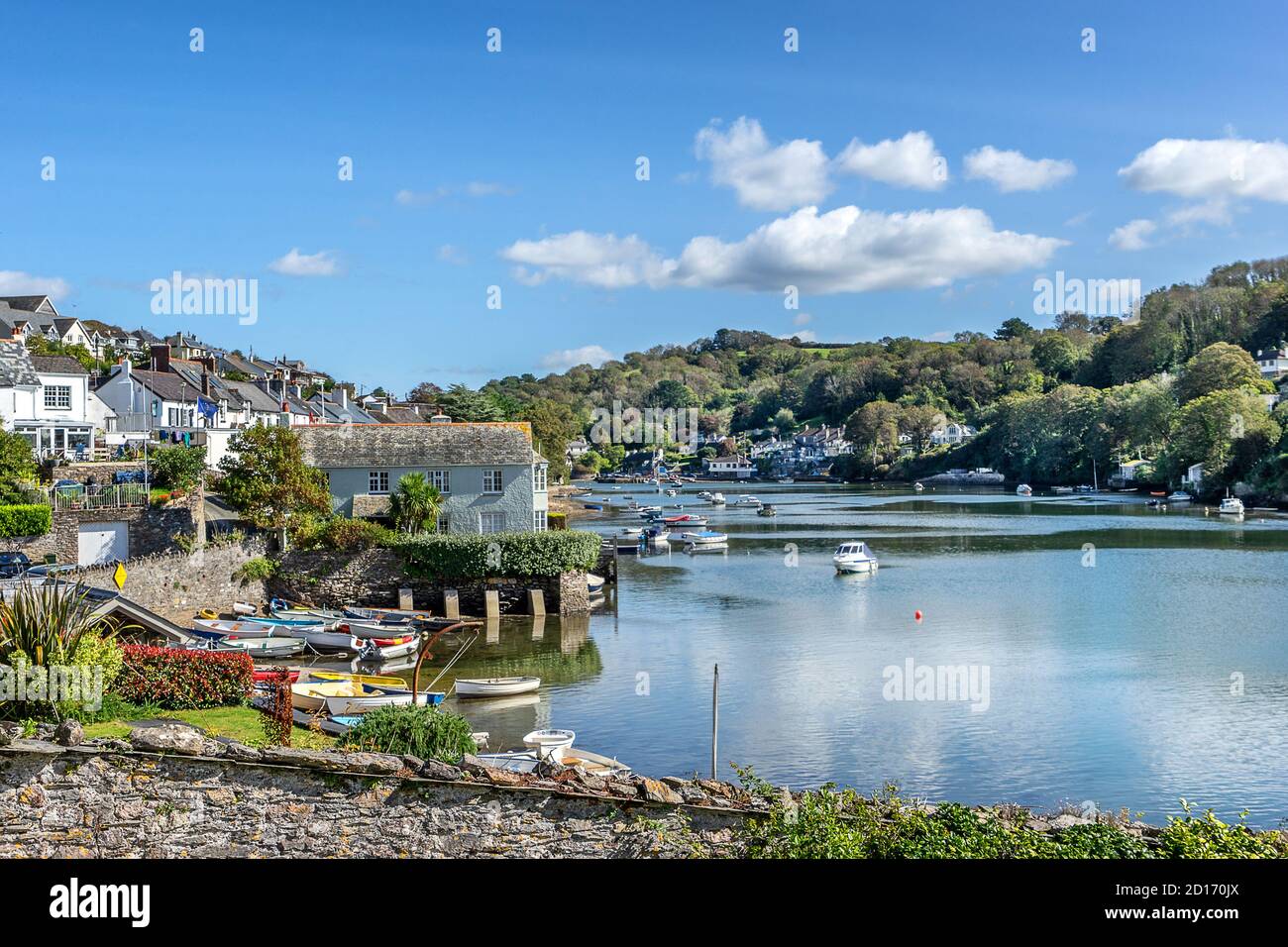 Newton Ferrers and Noss Mayo in Devon Stock Photo - Alamy