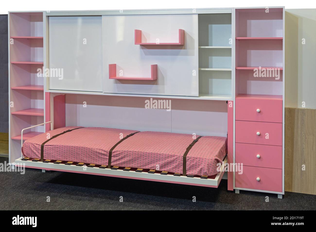 Pull down bed interior hi-res stock photography and images - Alamy