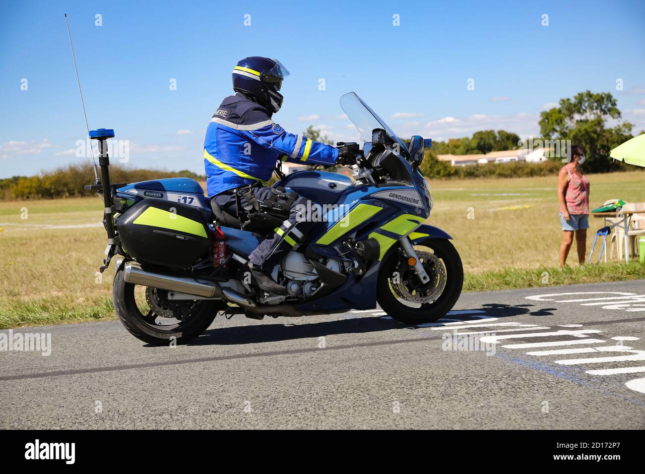 Gendarmerie french motorcycle police hi-res stock photography and ...