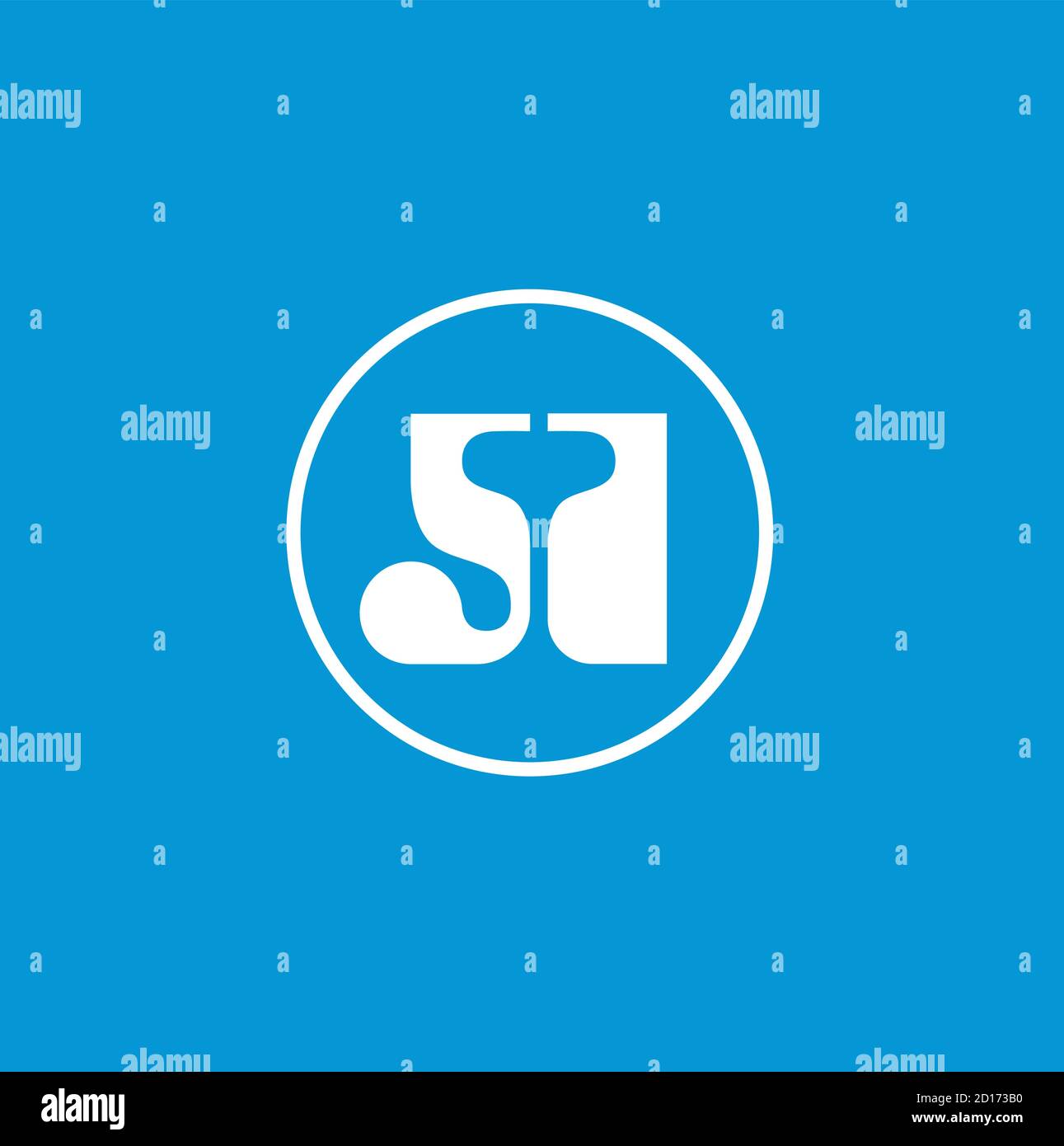 SA monogram with circle line. Small sa letter symbol Stock Vector Image ...