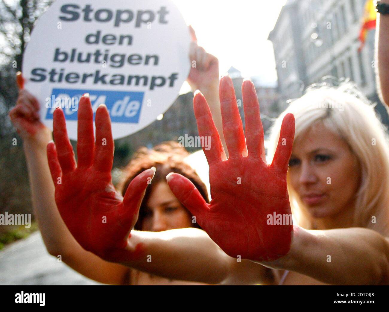 Stop bullfighting hi-res stock photography and images - Alamy