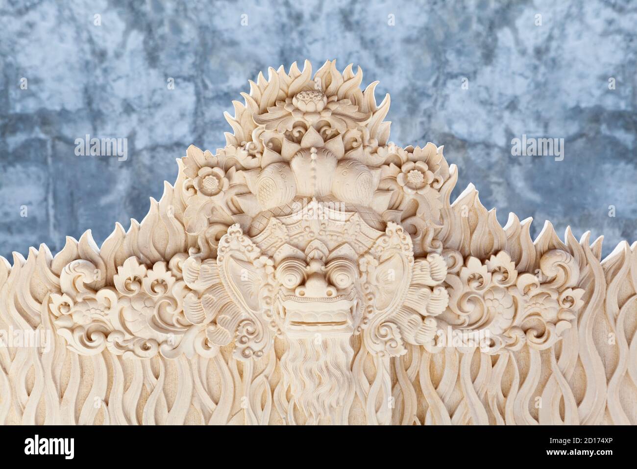 Traditional Balinese Barong - creature with a lion body - the symbol of ...