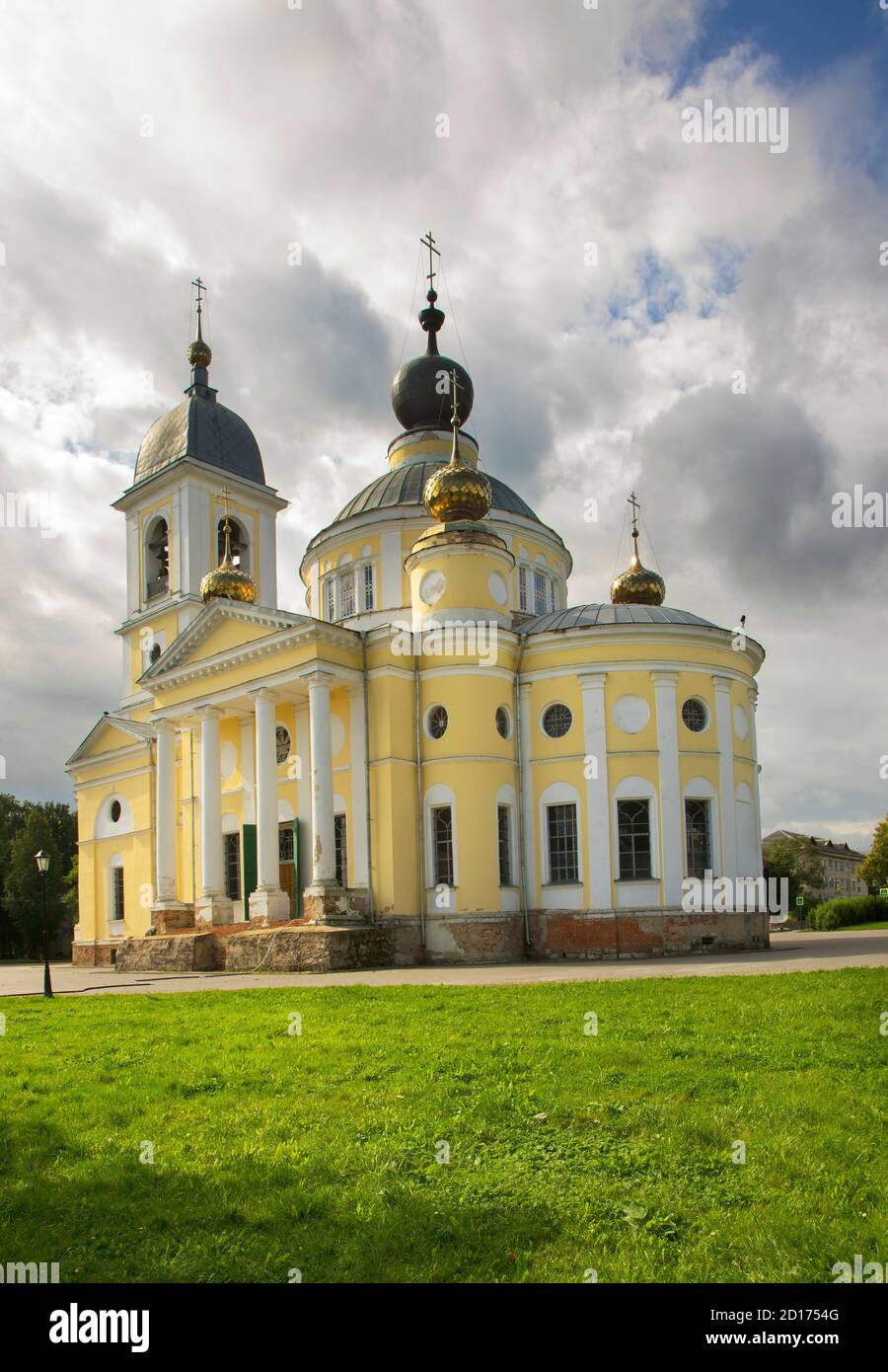 Cathedral of Assumption of Blessed Virgin Mary in Myshkin. Russia Stock ...