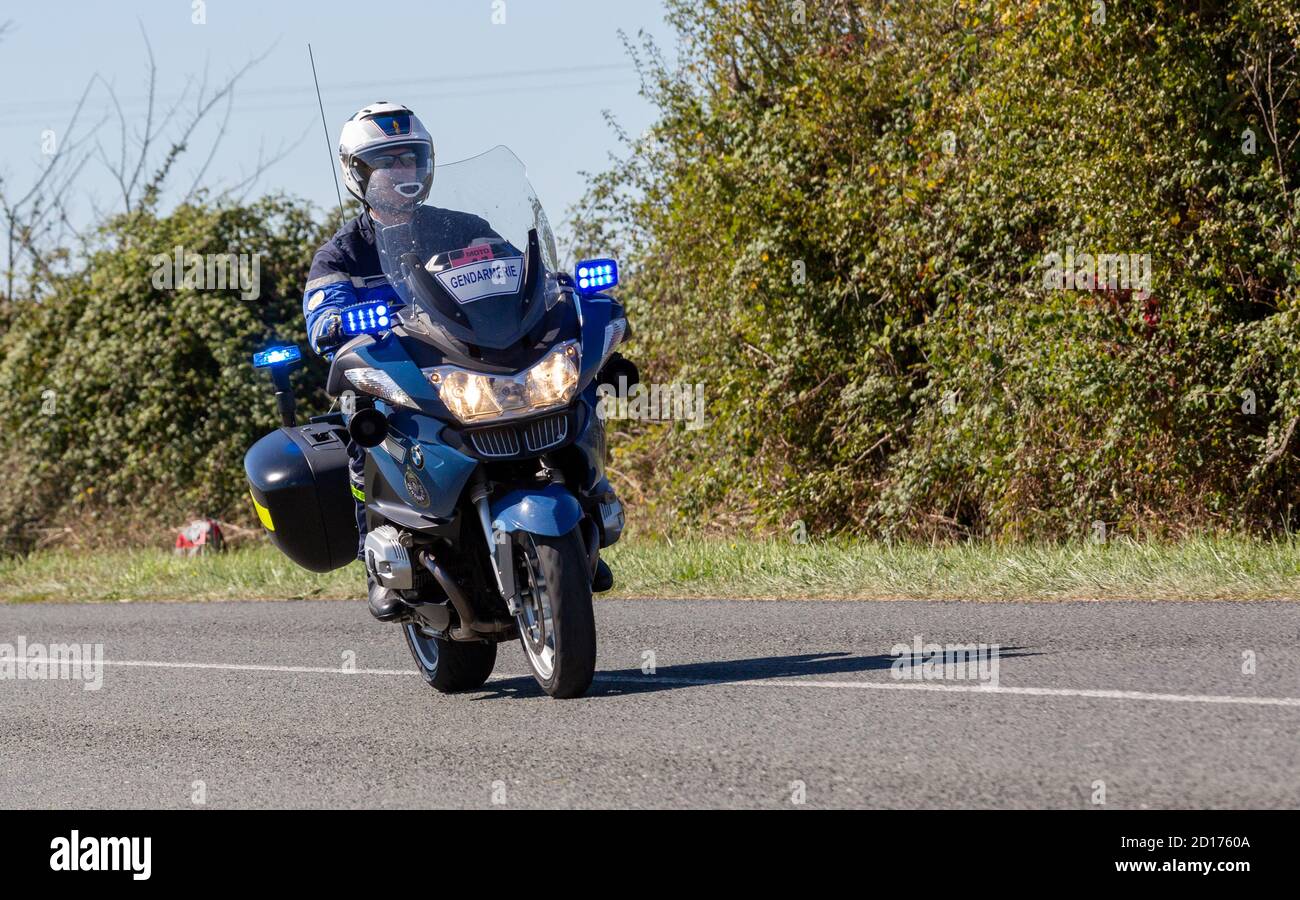 Gendarmerie french motorcycle police hi-res stock photography and ...