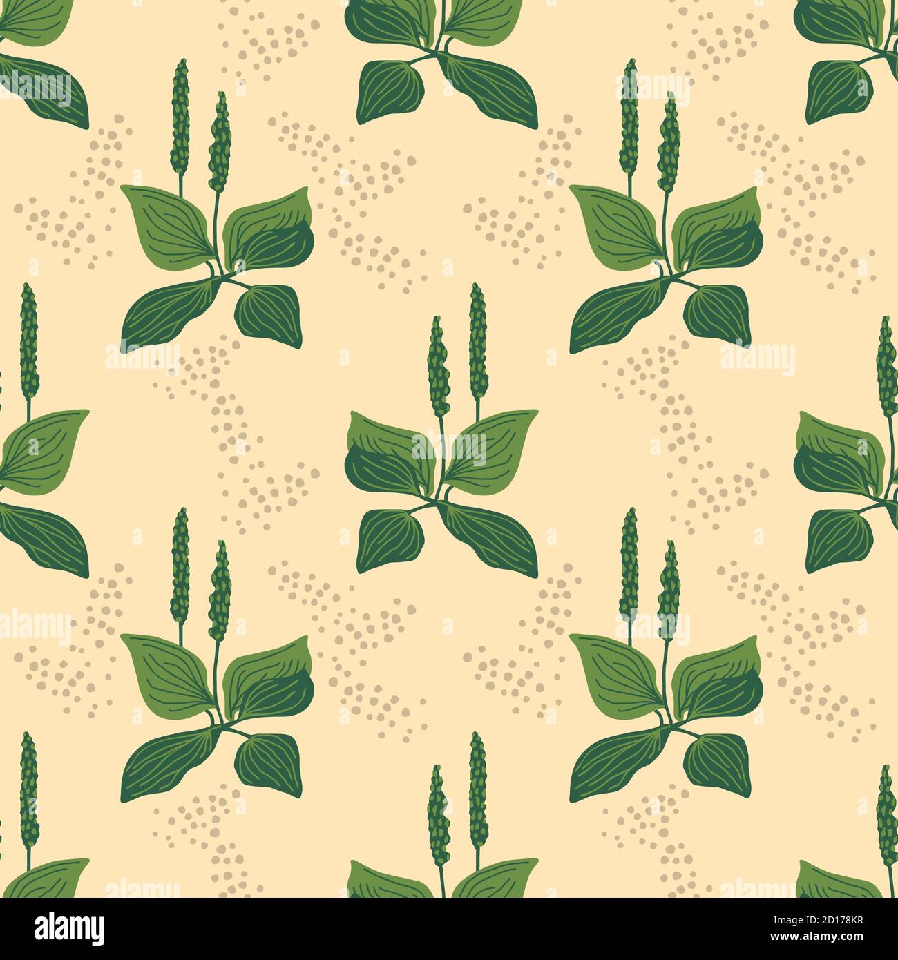 Seamless plantain vector simple pattern Stock Vector Image & Art - Alamy