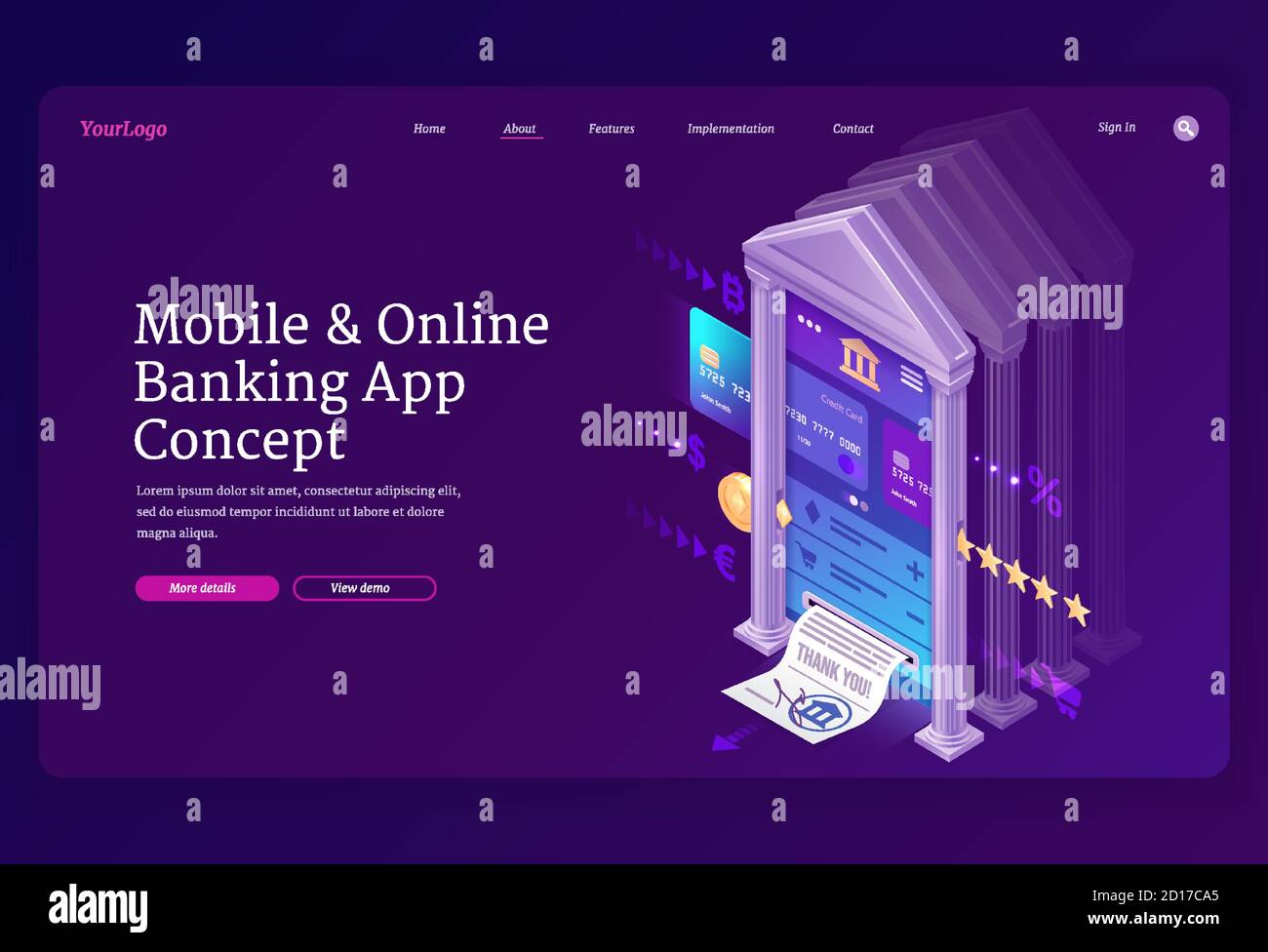 Online Banking Banner