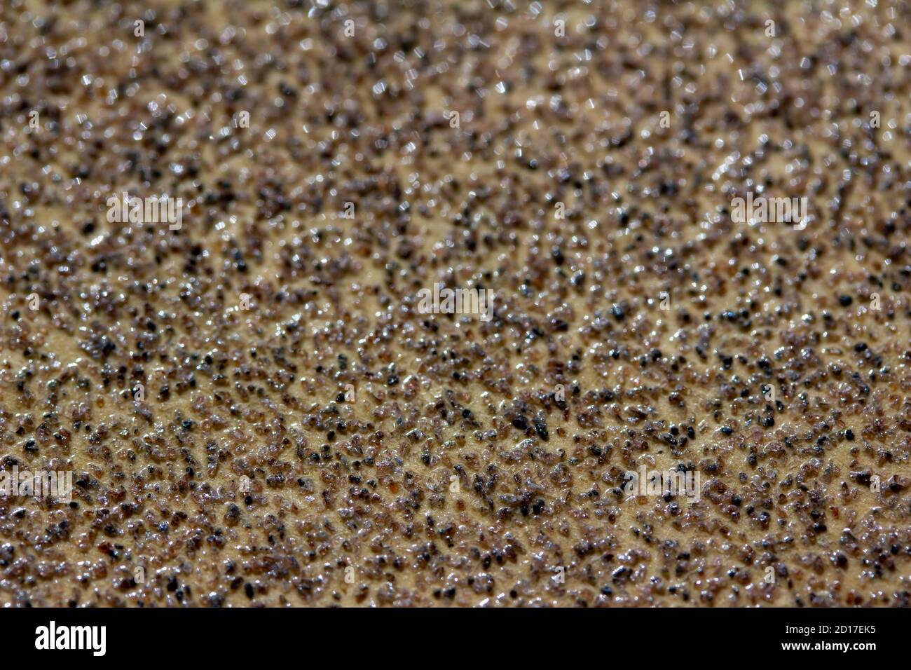 Full frame macro abstract background of sand paper grit texture, with ...