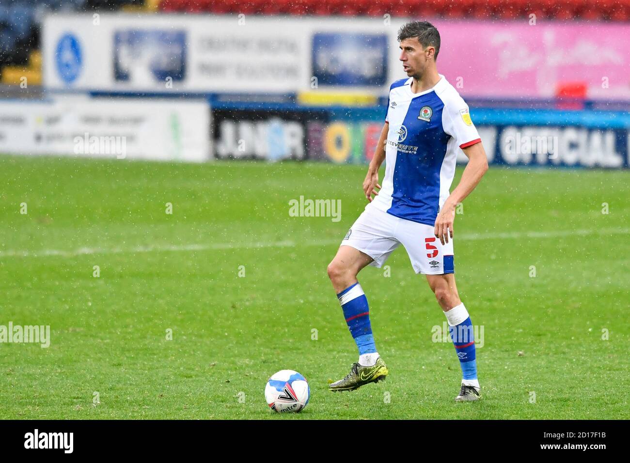 Daniel Ayala (5) of Blackburn Rovers with the ball Stock Photo - Alamy