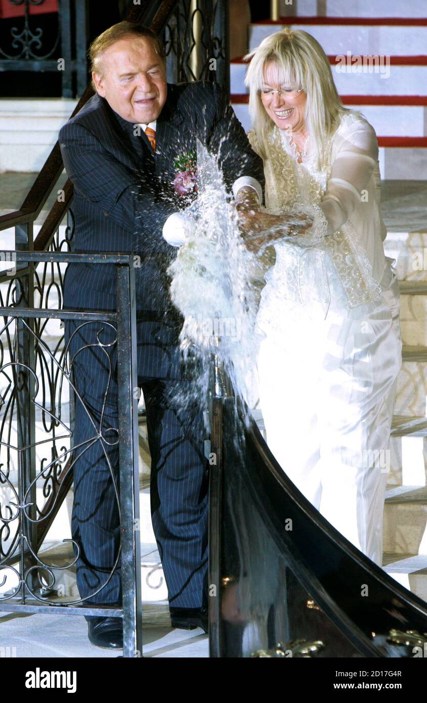 Sheldon adelson miriam adelson hi-res stock photography and images - Alamy