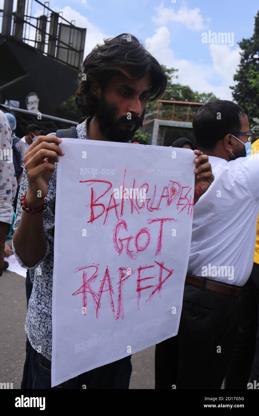 Dhaka, Dhaka, Bangladesh. 5th Oct, 2020. Bangladesh Student Union ...