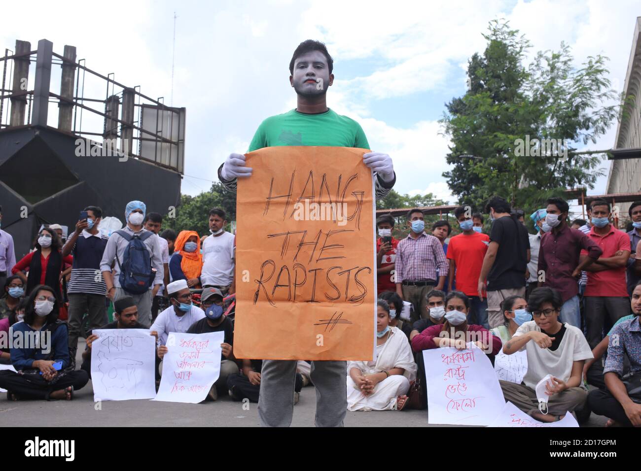 Dhaka, Dhaka, Bangladesh. 5th Oct, 2020. Bangladesh Student Union ...